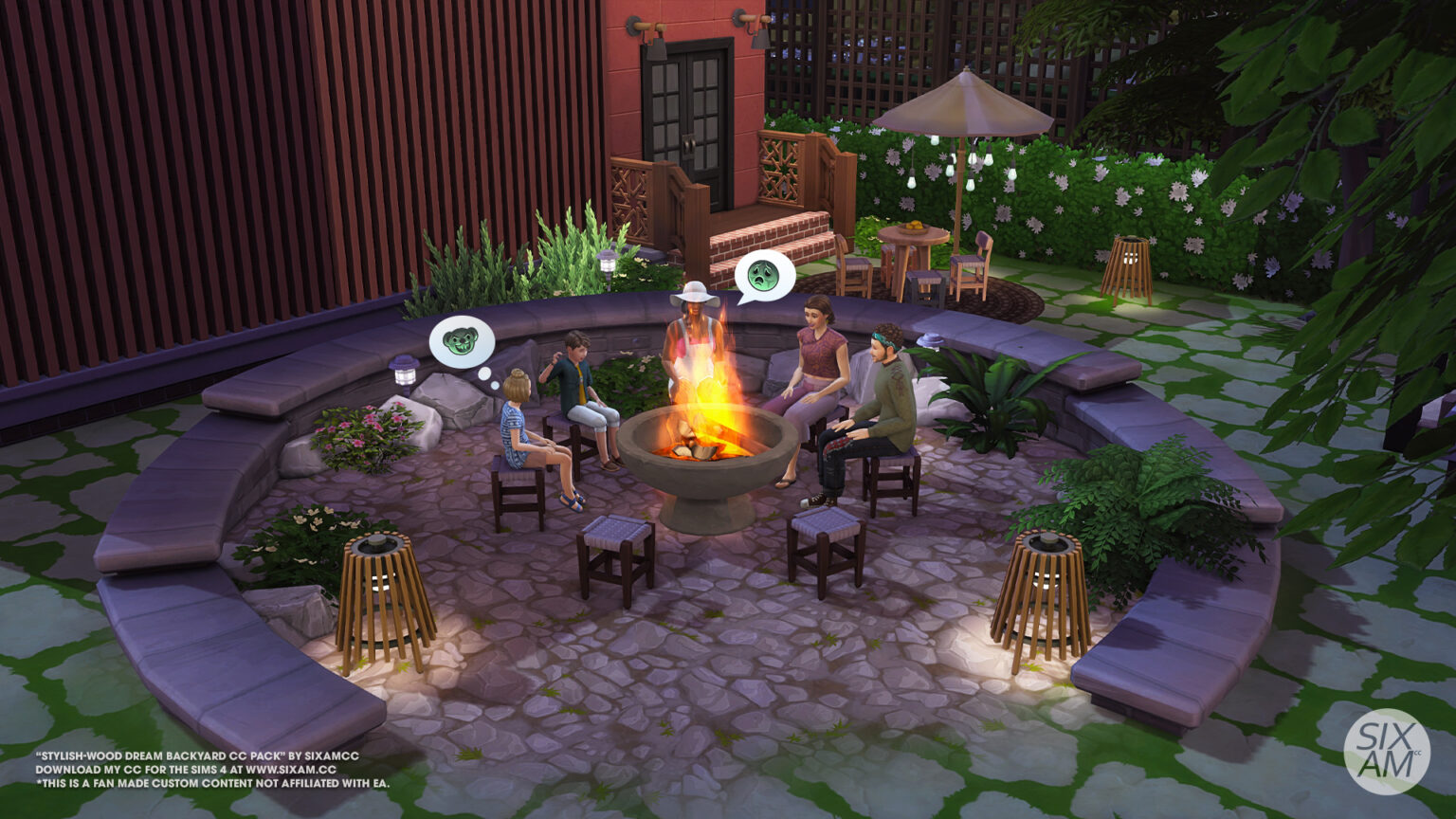 Sims 4 CC Furniture Series - Beautiful Stylish-Wood Collection