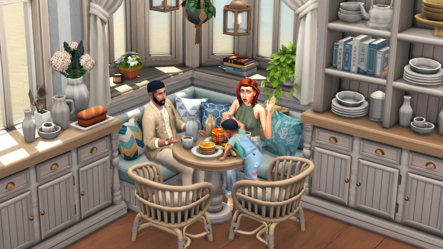 Sims 4 CC Pack: Amazing Small Spaces Breakfast Nook | SixamCC